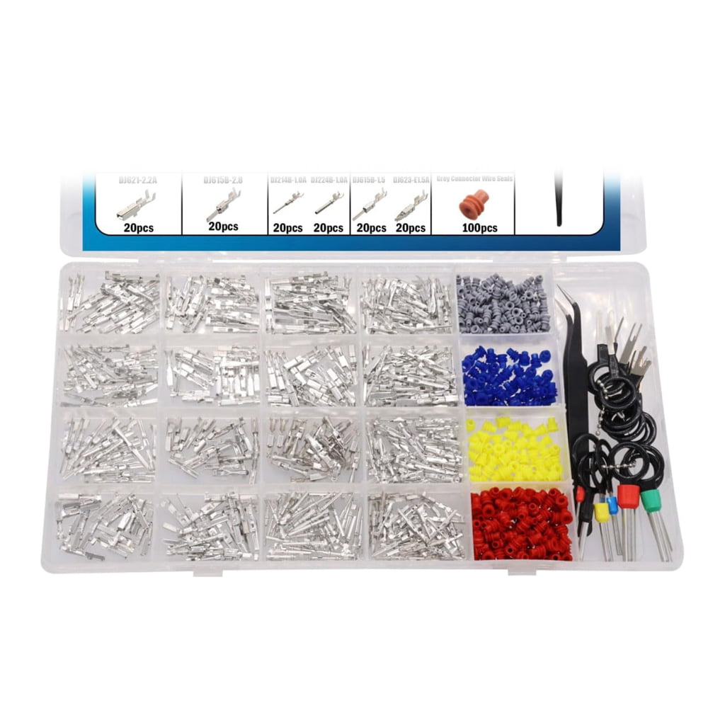 ROZYARD 720Pcs 1-3.5mm Auto Electric Connector Car Wire Terminals ...