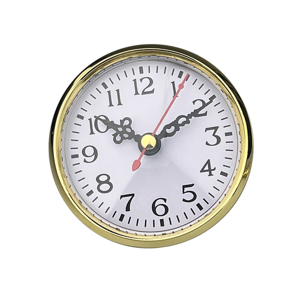 ROZYARD 80mm Quartzs Clocks Insert, Craft Clock Movement Round Clock ...
