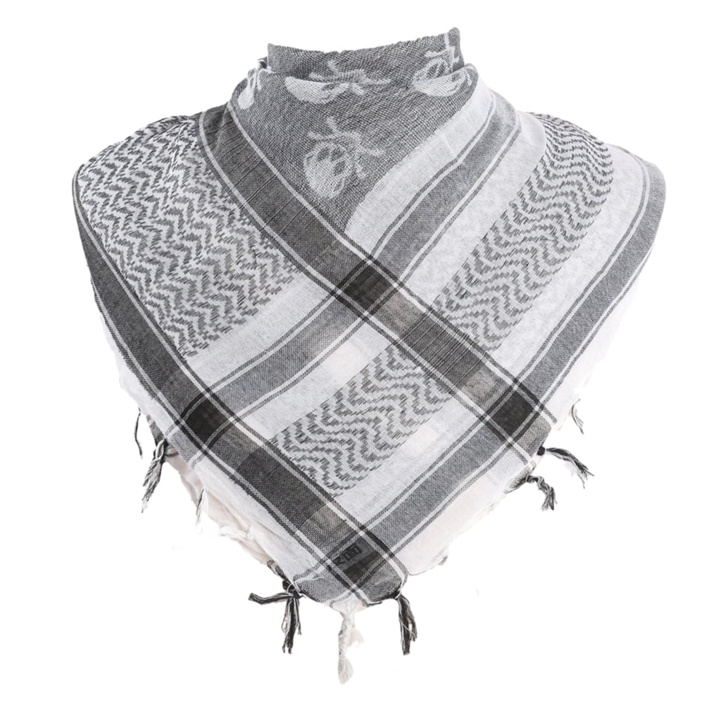 ROZYARD Arab Keffiyeh Shemagh Square Scarf Lightweight Neck Warmer ...