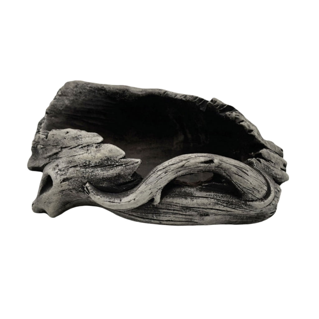 ROZYARD Artificial Driftwood Planter Sculpture Resin Succulents Flower ...