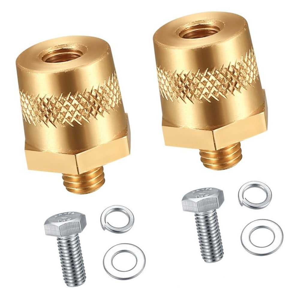ROZYARD Automotive Brass Battery Terminal Adapter 3 Size Thread Battery ...