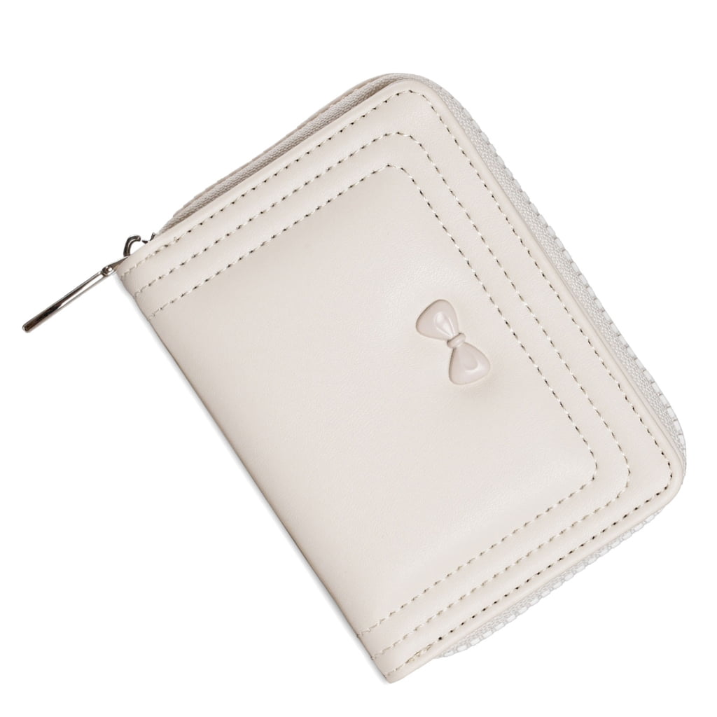 ROZYARD Bifold Cash Card Holder Bag Compact Wallet PU Purse Slim Short ...