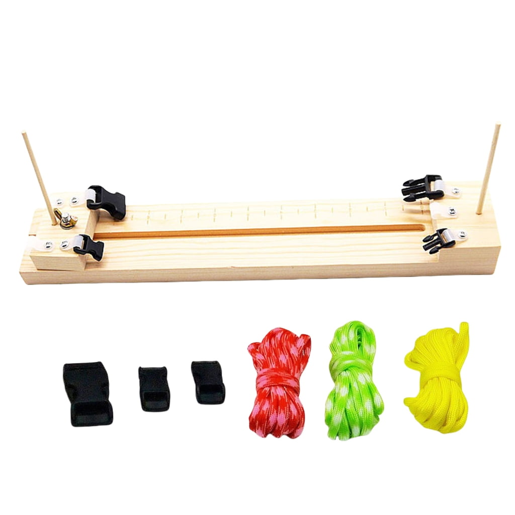 ROZYARD Bracelet Maker Making Tool Set, Adjustable Length Wood Paracord ...