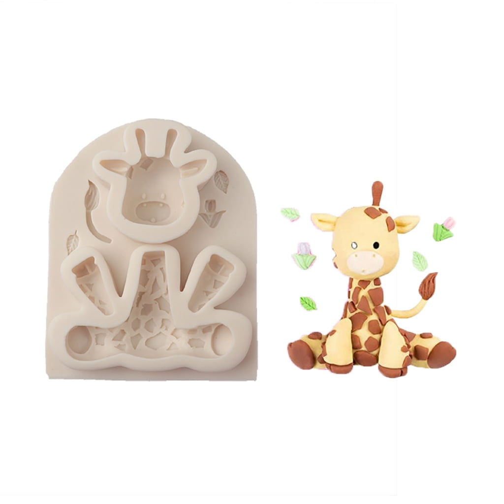 ROZYARD Cake Decoration Mold Cartoon Baking Mould Epoxy Clay Mold Tool ...