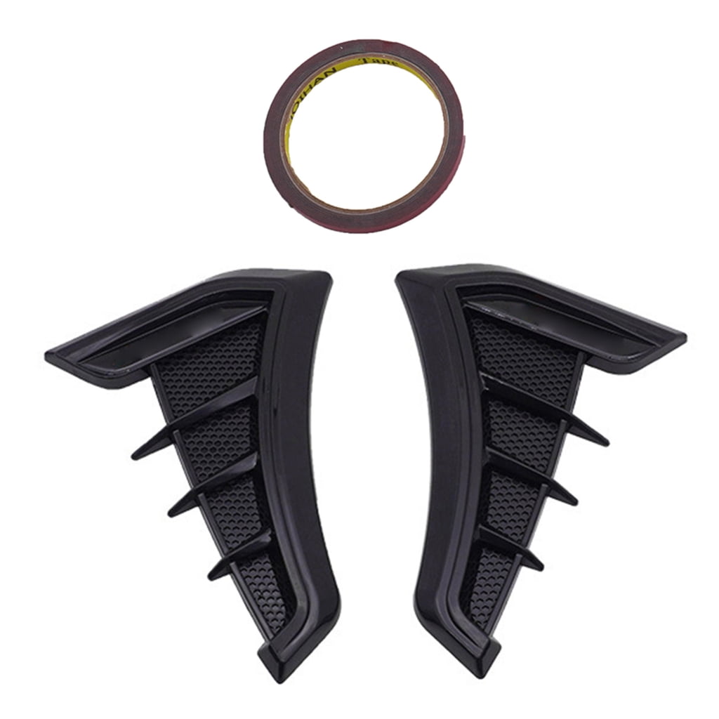 ROZYARD Car Universals Side Air Flows Wing Vents Cover Auto Body ...