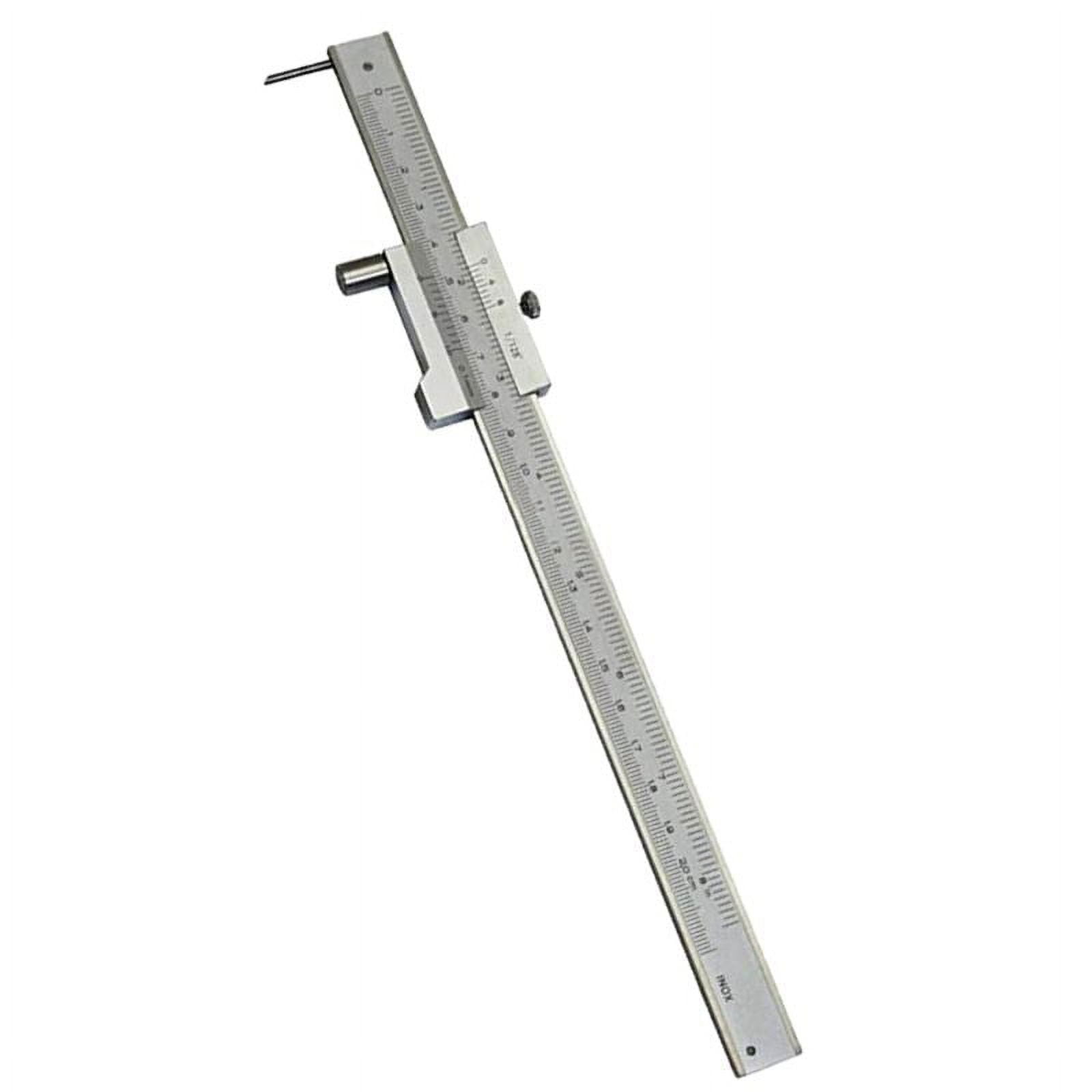 ROZYARD Carbide Vernier Caliper with Clear Scale 0-200mm Scriber Needle ...