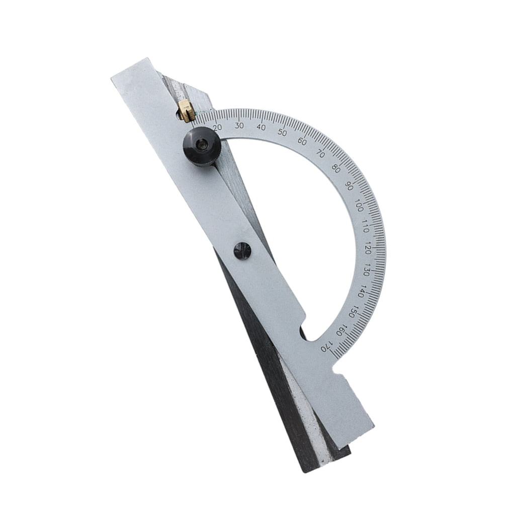 ROZYARD Carbon Steel Protractor Angles finder 10-170 Degree Adjustable ...