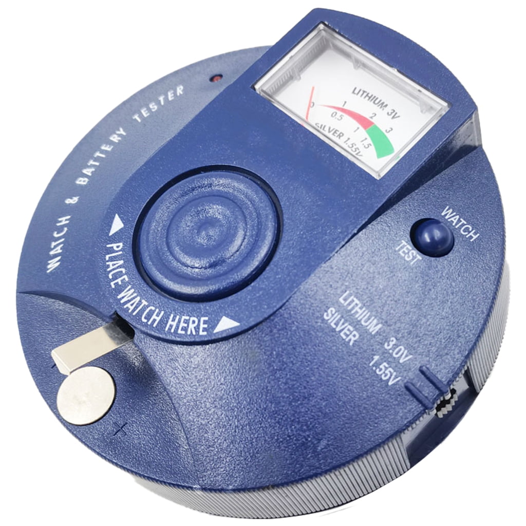 ROZYARD Circular Type Watch Battery Pulse Tester 1.5V 3V Button Cell ...