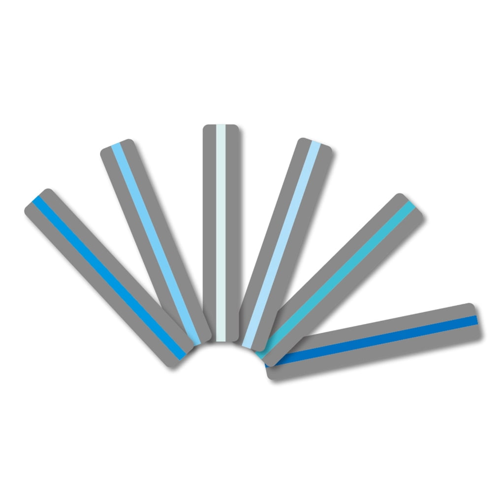 ROZYARD Coloured Bookmarks Colored Overlays Bookmarks Reading Strips ...