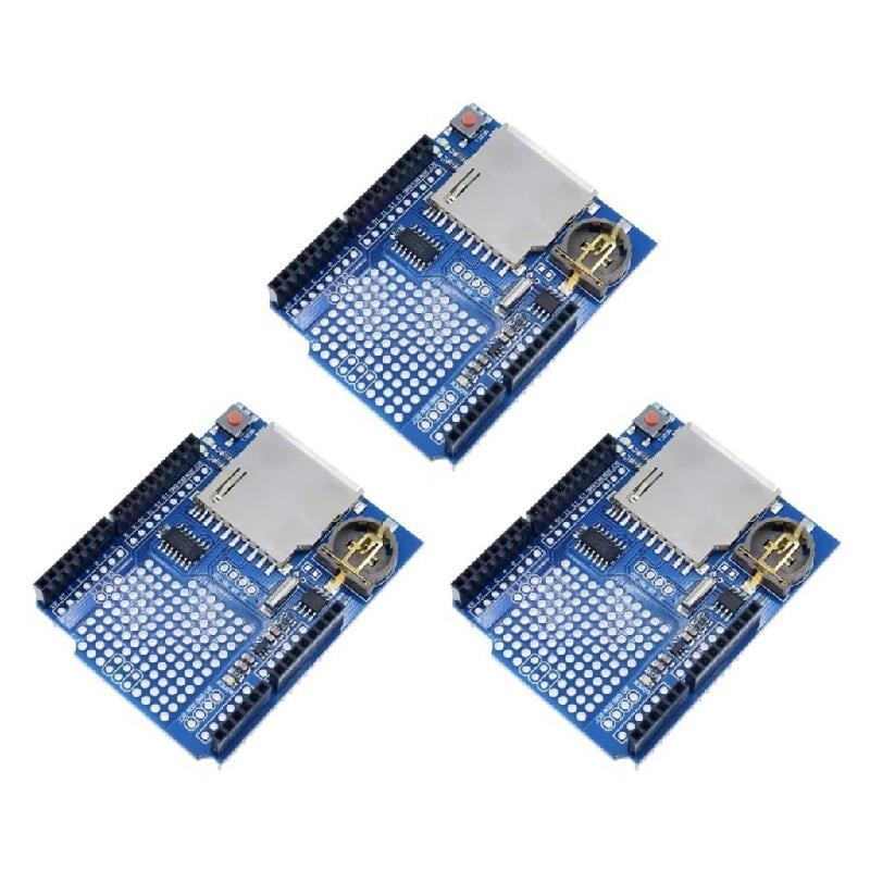 ROZYARD Compactly Data Logging Shield Data Logger Module With Real Time Clock And Memory Card ...