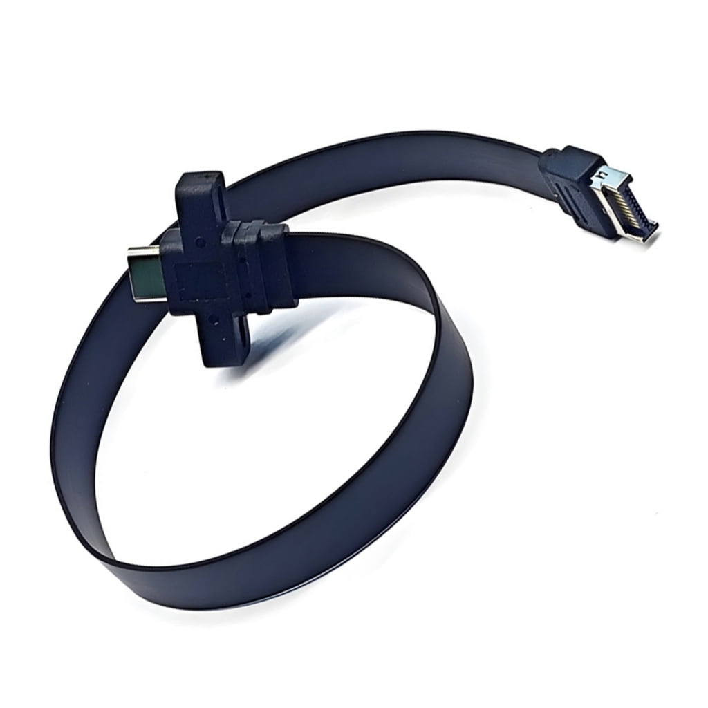 ROZYARD Compactly USB C Front Panel Extension Cable for DIY Computer ...
