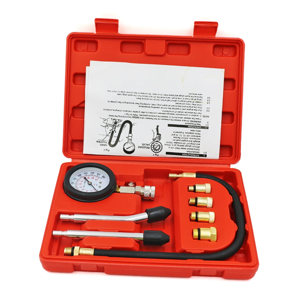ROZYARD Compression Tester Kit with CarryingCase for Gasoline Engine ...