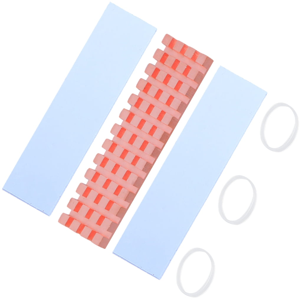 ROZYARD Copper M.2 SSD Heatsink Pad Set for Efficient Cooling and Wide Compatibility Optimaled ...