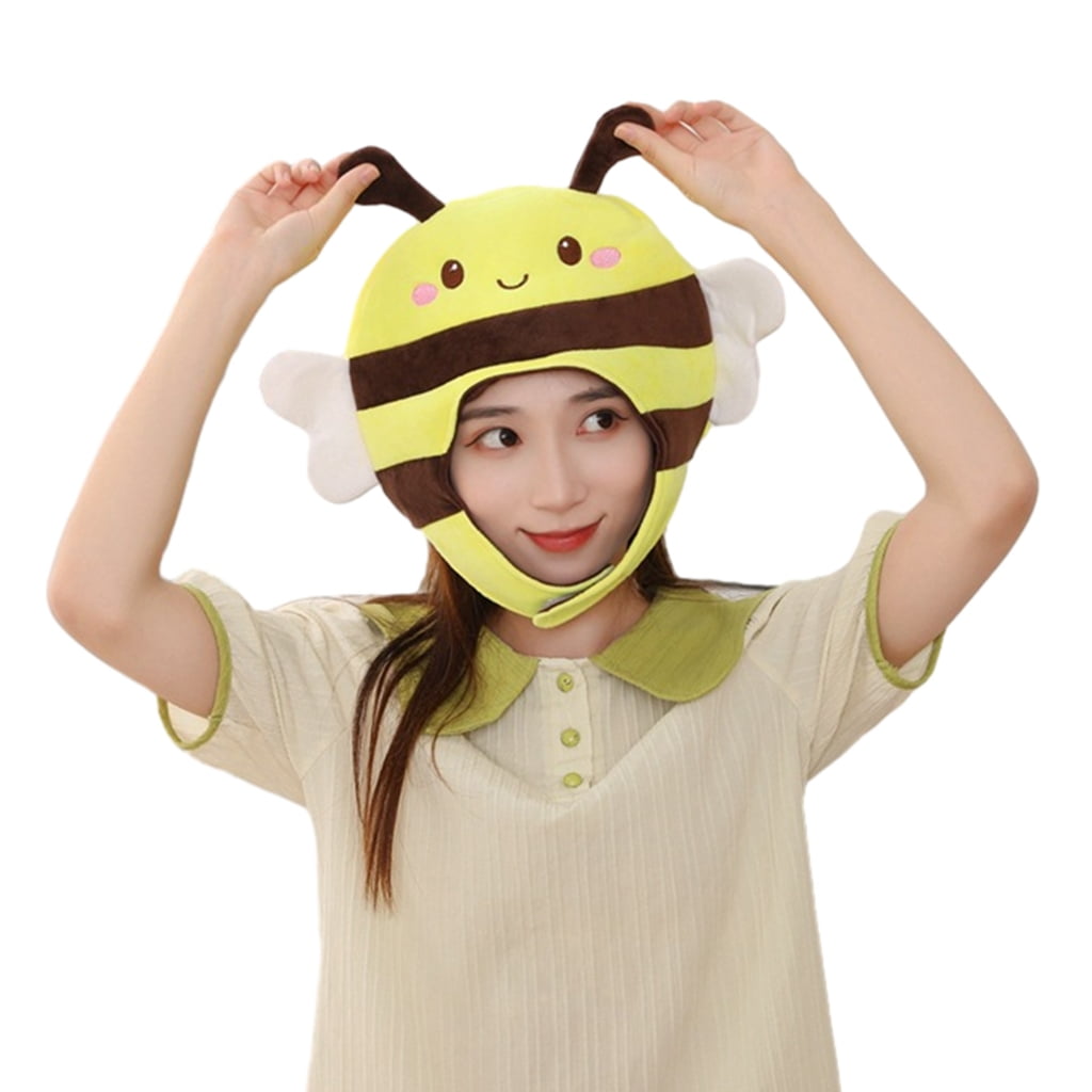 ROZYARD Cute 3D Honeybee Cap Party Hat Holiday Party Costume Hat Warm ...