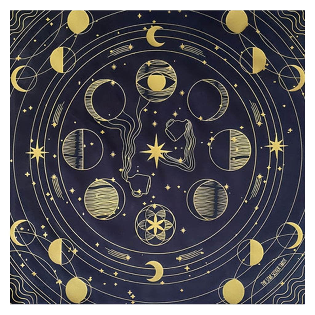 ROZYARD Divinations Tablecloth Moonphase Astrology Altars Cloth Tarot ...