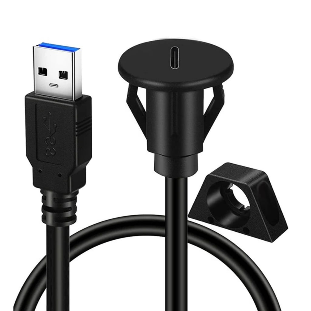 ROZYARD Durability USB3.0 Car Flush Mount Extension Cable for ...
