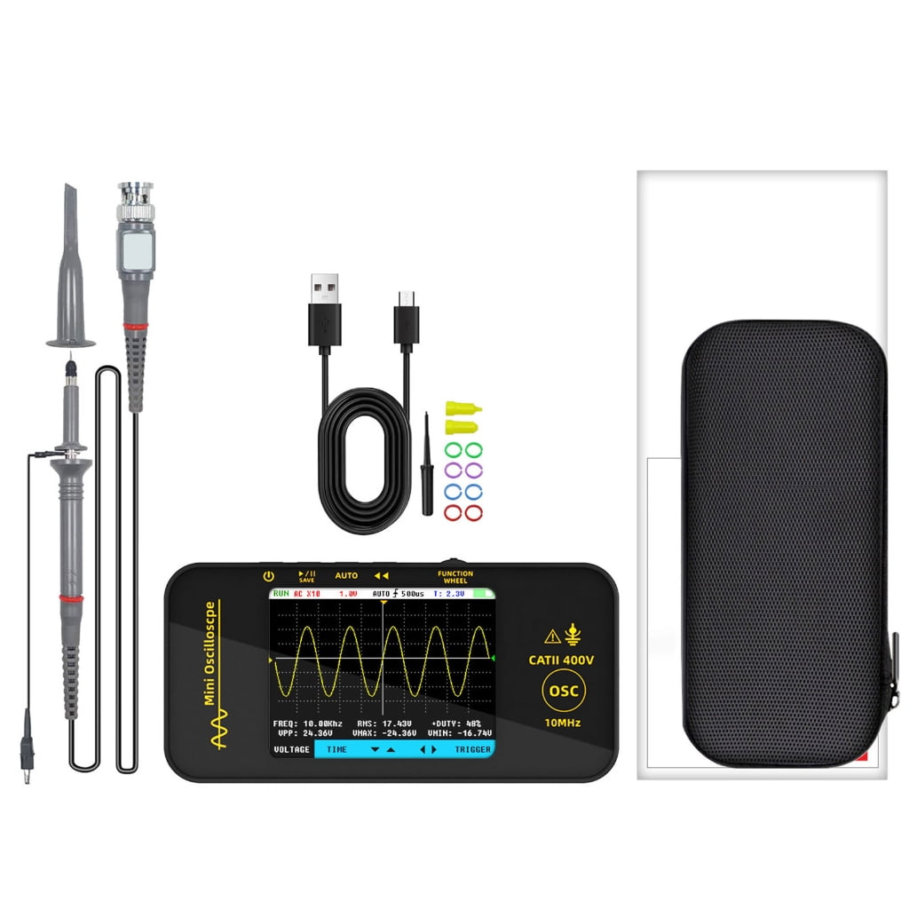 ROZYARD Easy Carry Automotive Oscilloscope 48MSa/s Sampling Rate ...