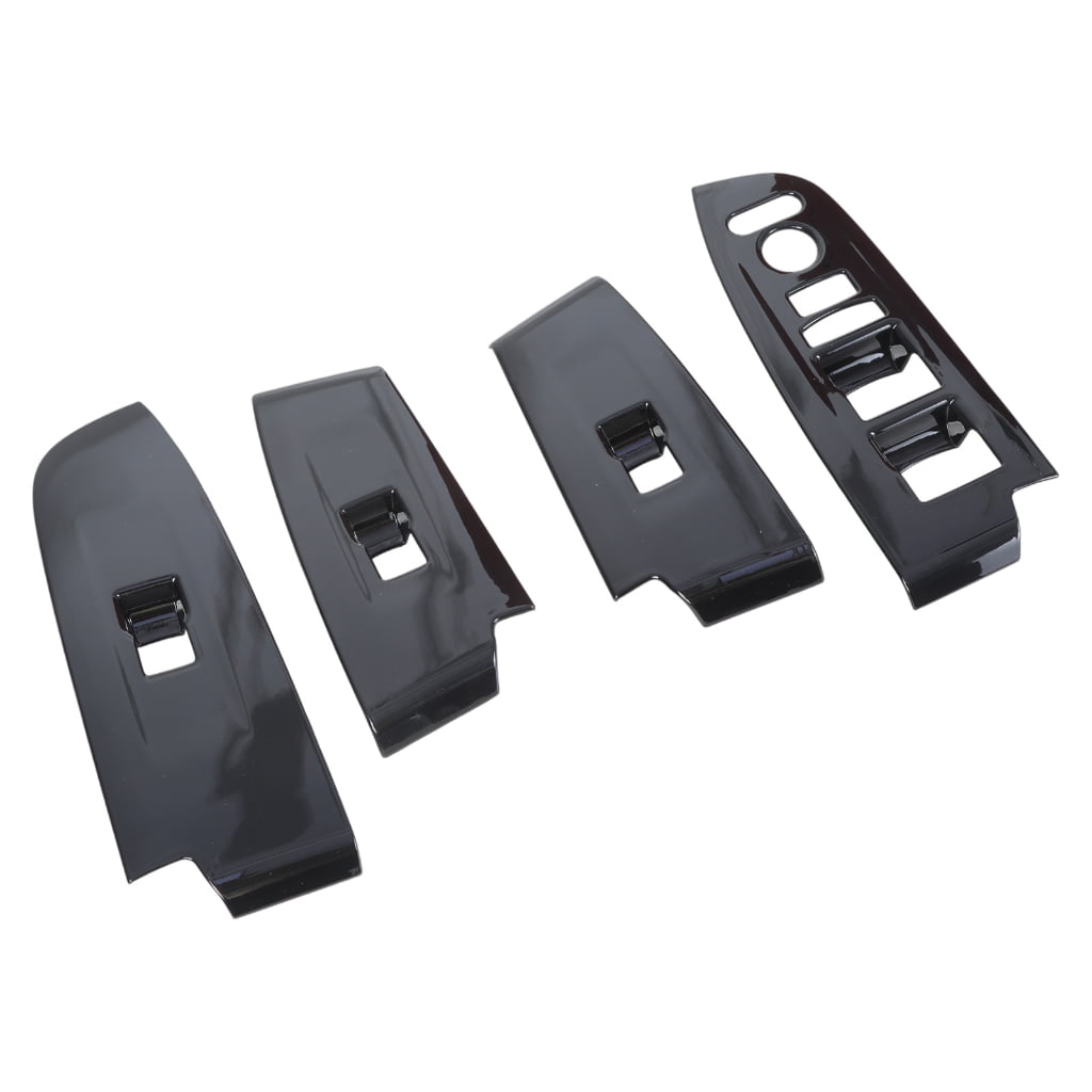 ROZYARD Easy Installation Window Glass Lift Button Cover Trim Door ...