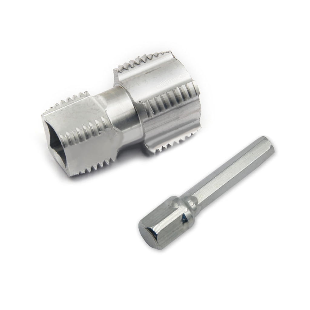 ROZYARD Electric Drill Compatible PVC Pipe Threader PVC Thread Maker ...