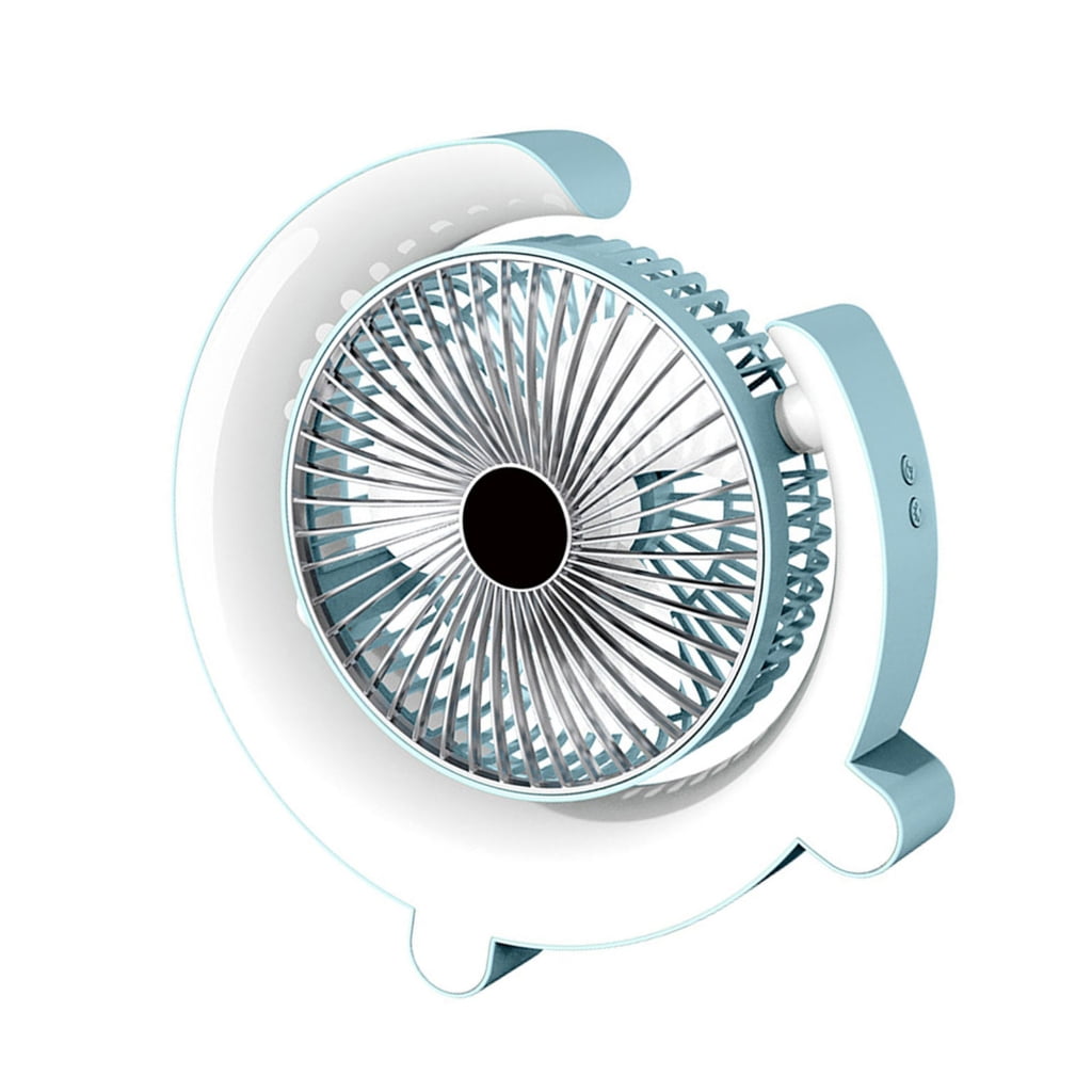ROZYARD Electric Fan Table Fan USB Office Fan Small Cooling Fan with ...