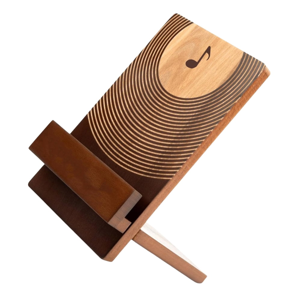 ROZYARD Elegant Trendy Sturdy Wood Record Holder Desktop Album Storage ...