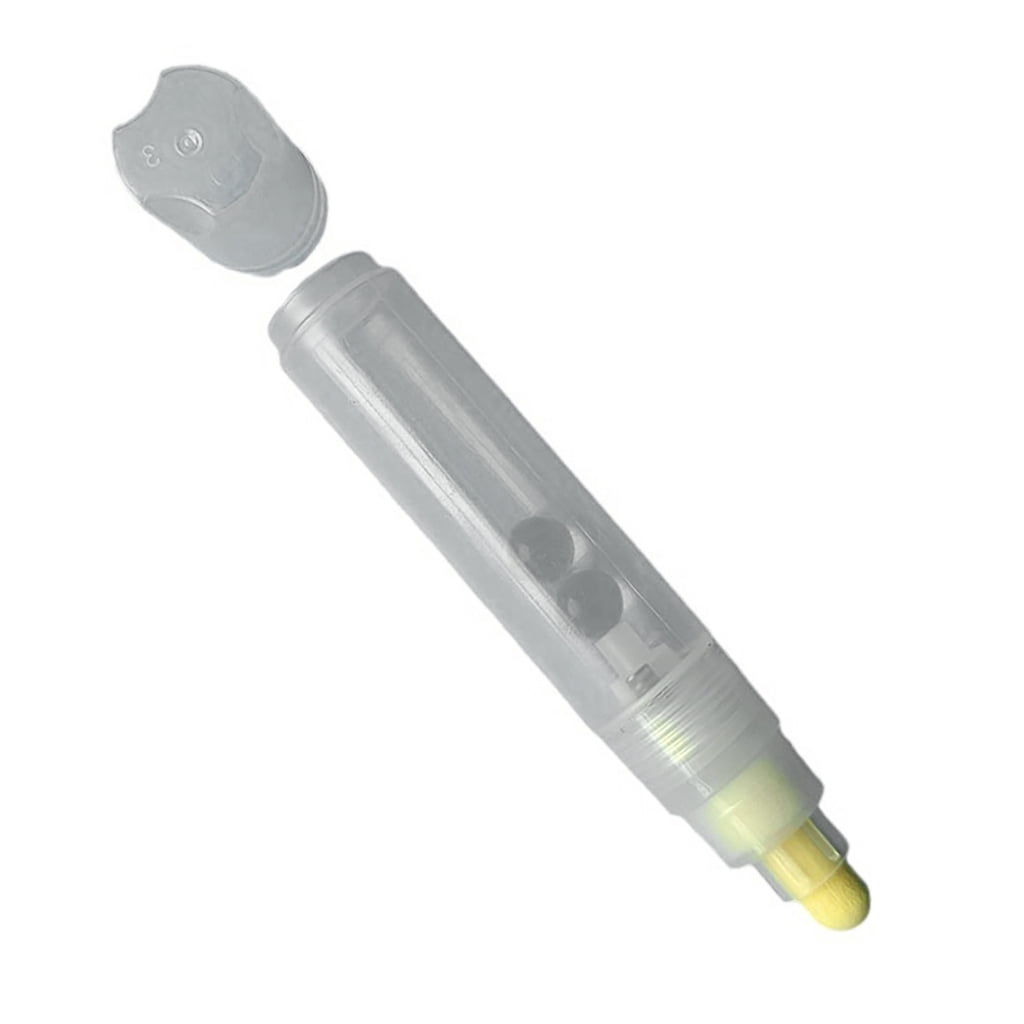 ROZYARD Empty Paint Pens 10mm Flat or Round Tip Acrylics Empty Marker ...