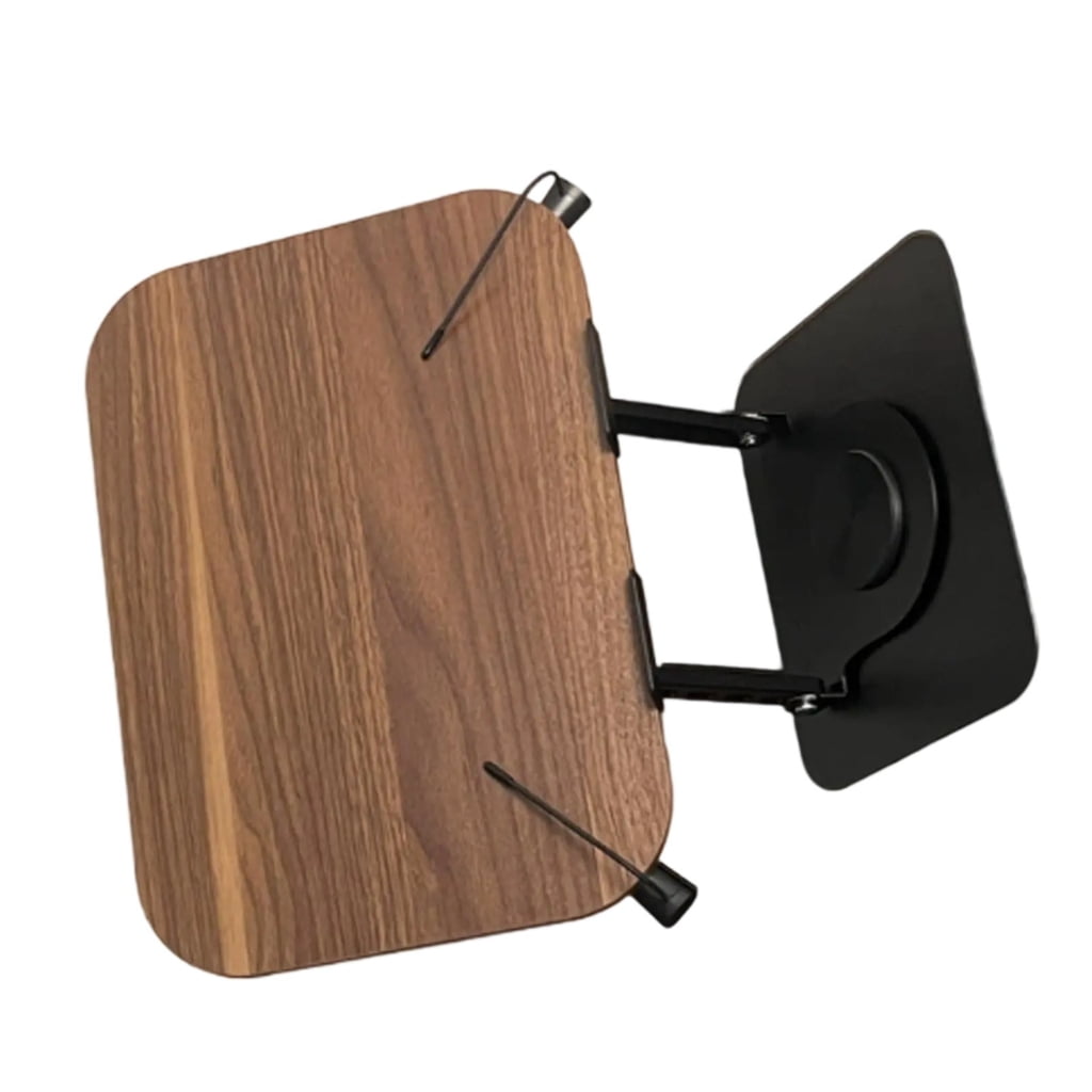 ROZYARD Ergonomic Wood Finish Laptops Stand Stability Reading Book ...