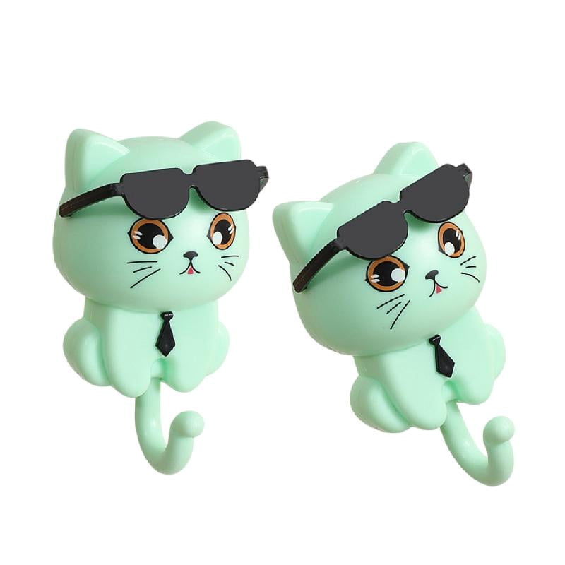 ROZYARD Fahsionable Cats Shape Hook with Winking Detail for Household ...