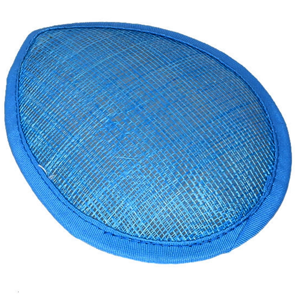 ROZYARD Fascinator Base Saucer Sinamay Hat Base DIY Teardrop Sinamay ...