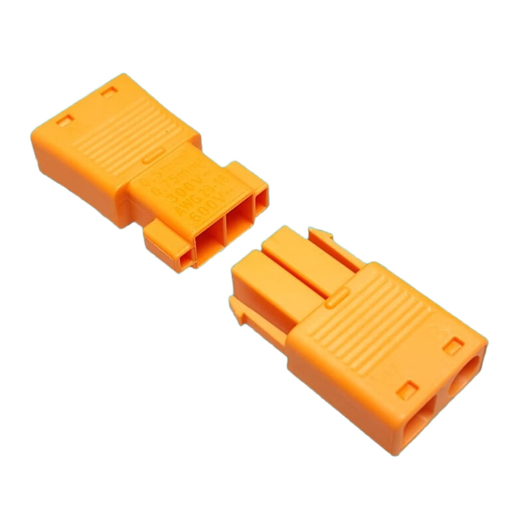 ROZYARD Female Male Two Cores Connector 600V 6.0A Plug In Male and ...