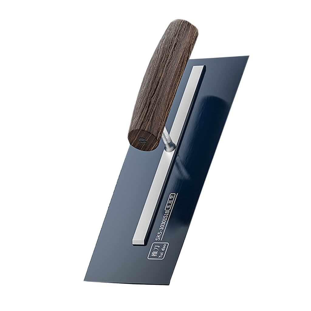 ROZYARD Finishing Trowel SK5 Steel with Wooden Handle, Plaster Trowel ...