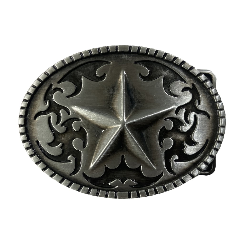 ROZYARD Five-Pointed Star Belt Buckle Cowboy Belt Buckle Decoration ...