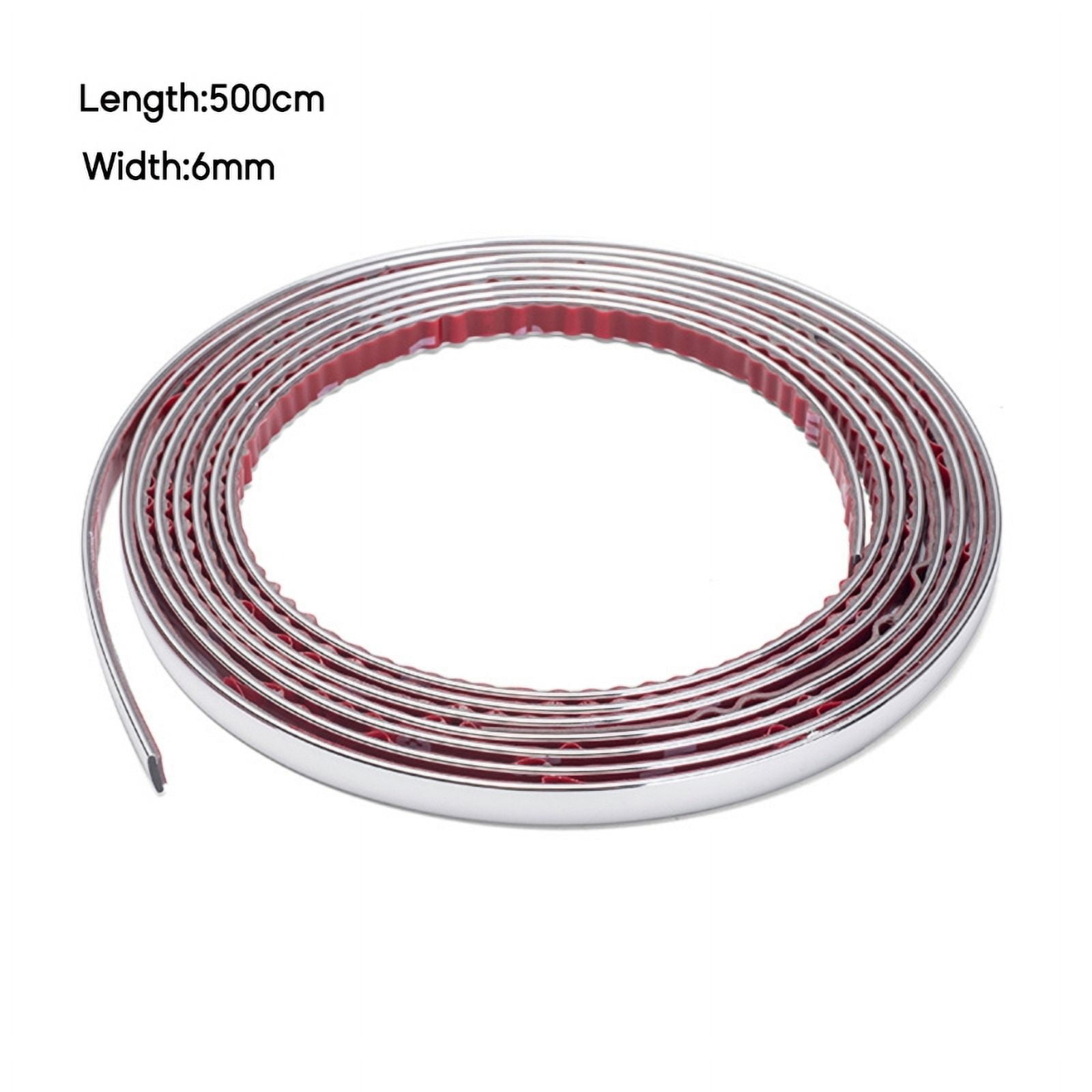 ROZYARD Flexible Car DIY Chrome Trim Strip Protectors Bumper Guard for ...