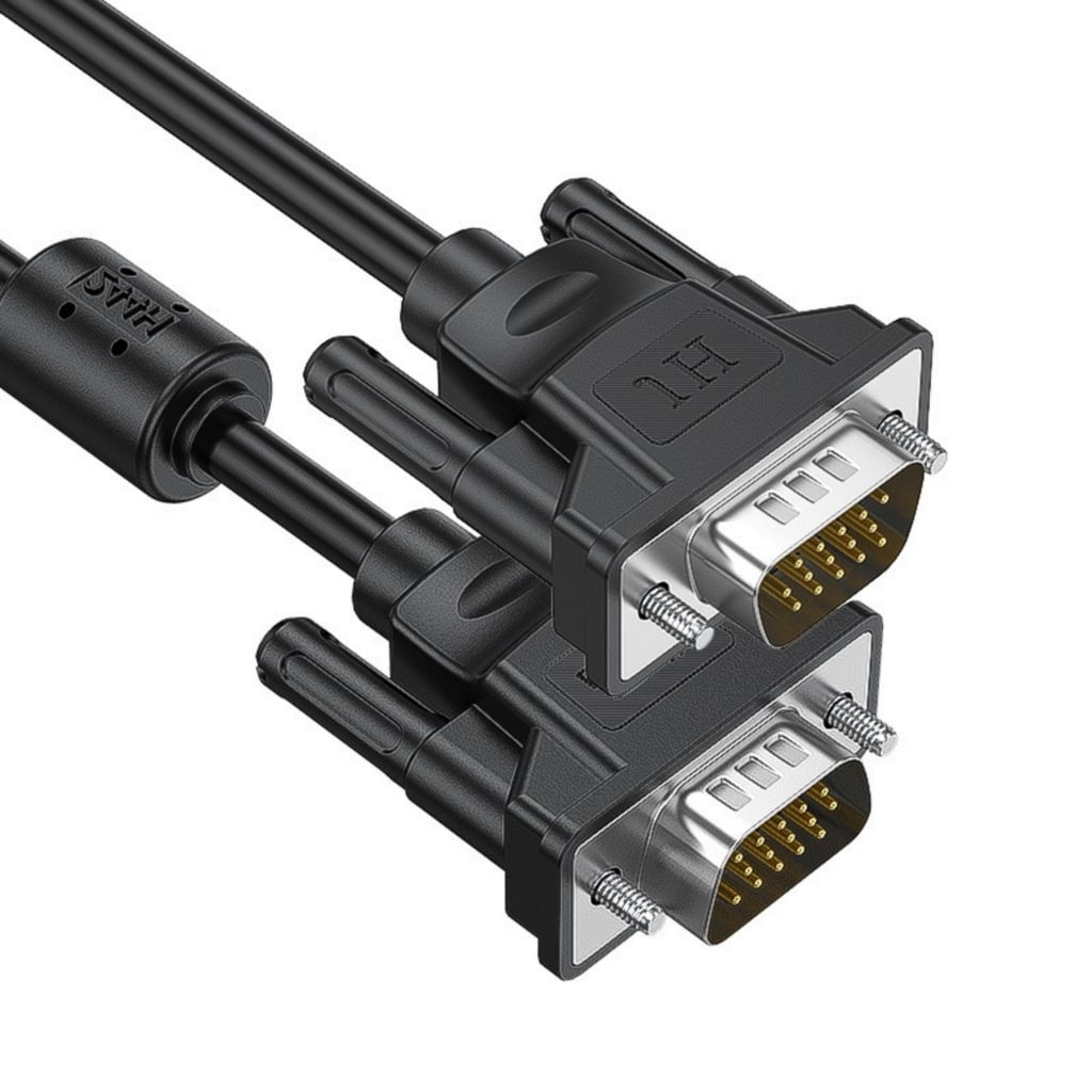 ROZYARD Flexible VGA Connection Cable for Projectors and Monitors Extension Cable - Walmart.com