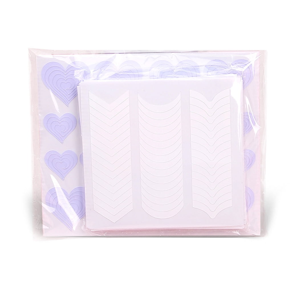 ROZYARD French Nail Stickers Self-adhesive Tip Guides French Manicure ...