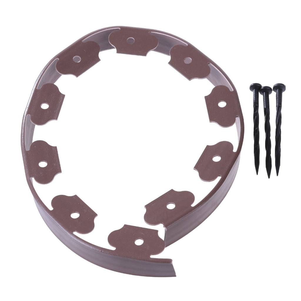 ROZYARD Gardening Grass Stone Green Isolation Belt Garden Floor PE ...