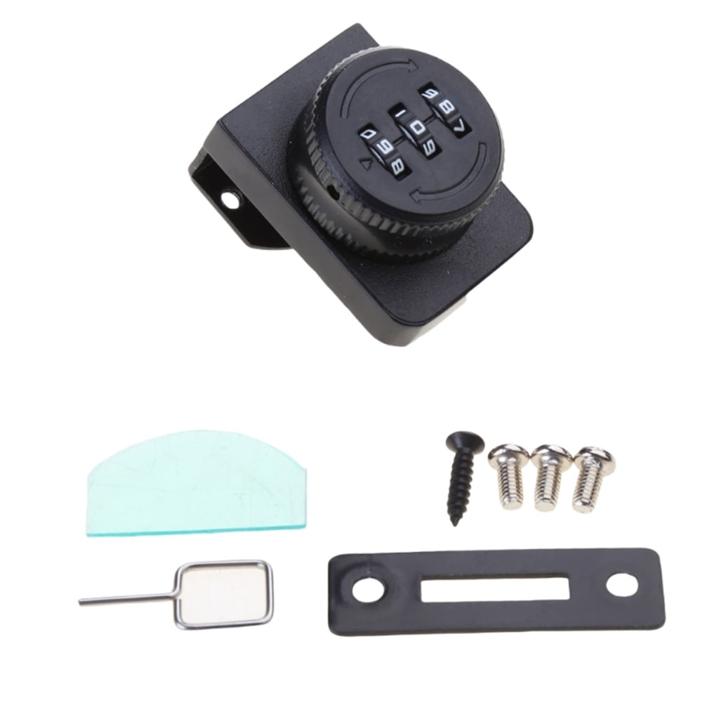 ROZYARD Glass Showcase Door Lock 3Digit Combination Cabinet Lock ...