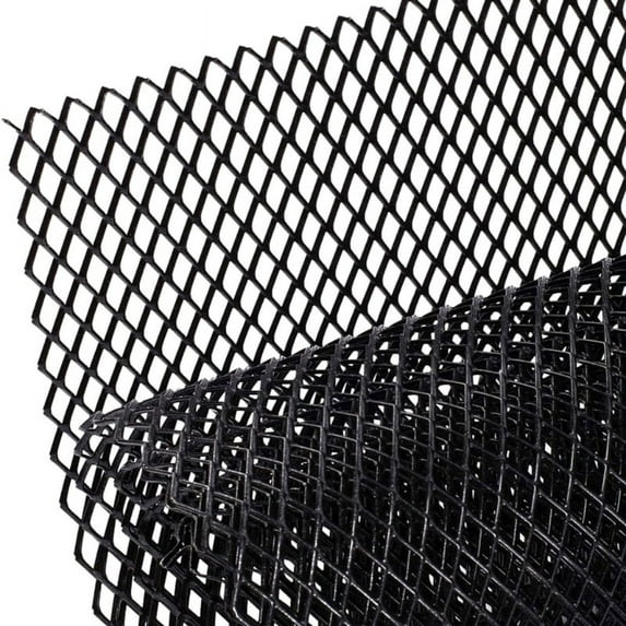 ROZYARD Grille Insert Bumpers Universal Front Grill Mesh Sheet Aluminum ...