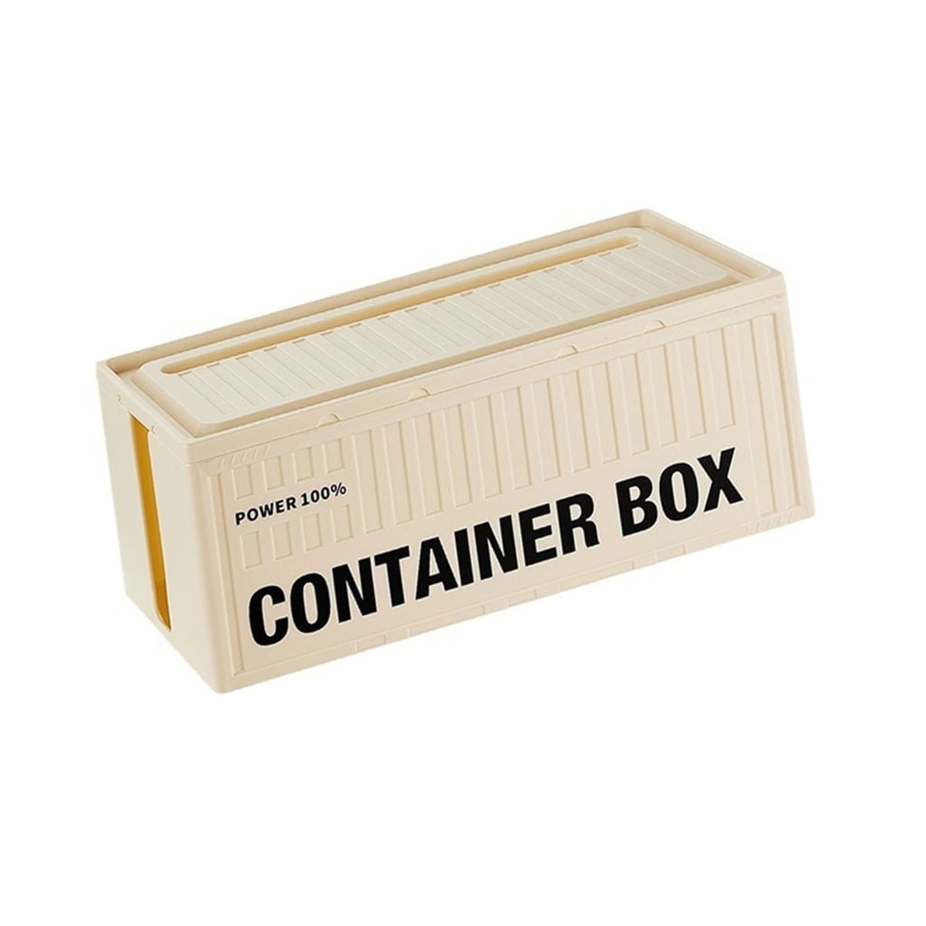 ROZYARD HIPS Materials Cable Management Box Convenient Cable Storage ...