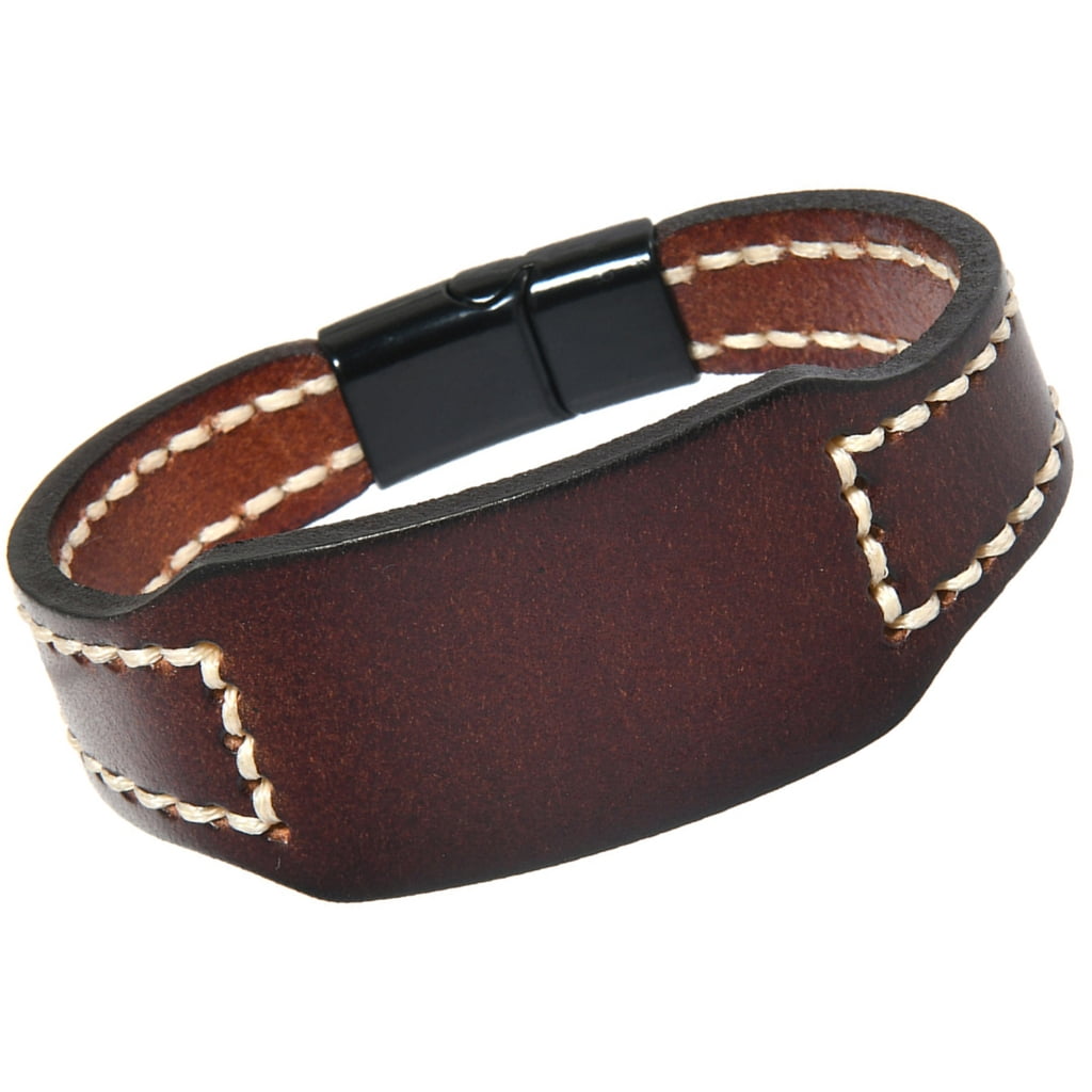 ROZYARD Handmade Stitched Genuine Bracelet Adjustable Sizing For Men ...