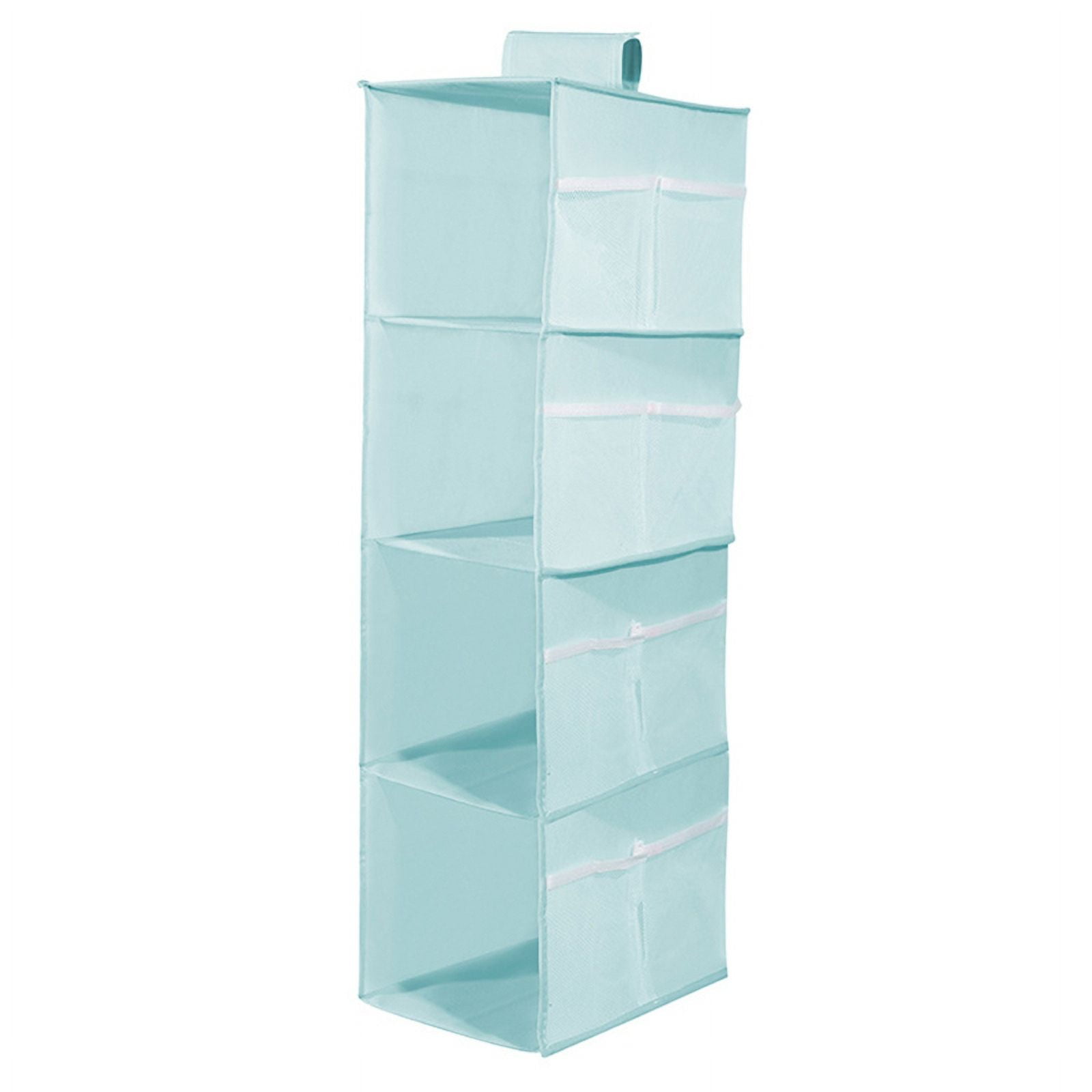 ROZYARD Hanging Closet Organizer and Storage 4-Shelf Shelves Wardrobe ...