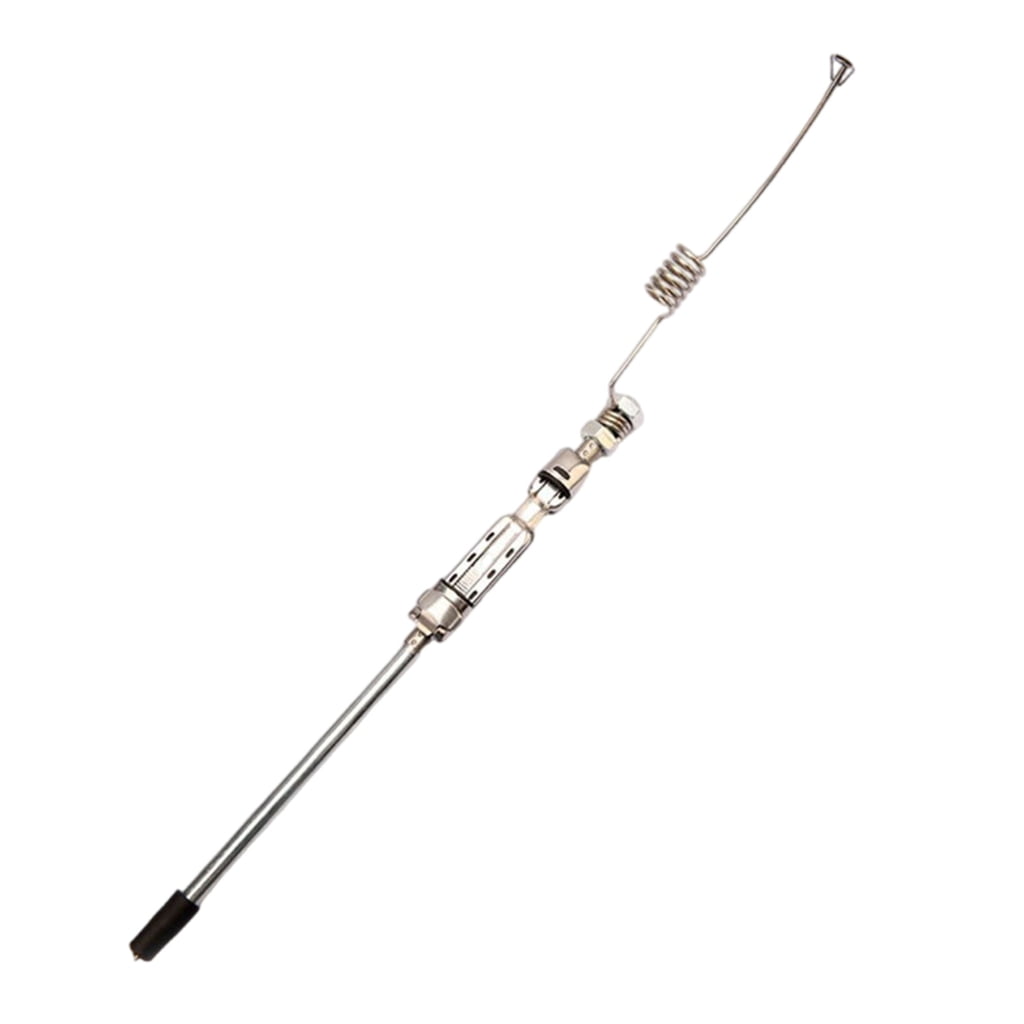 ROZYARD Ice Fishing Rod Foldable Ice Fishing Rod with Spring Loaded ...