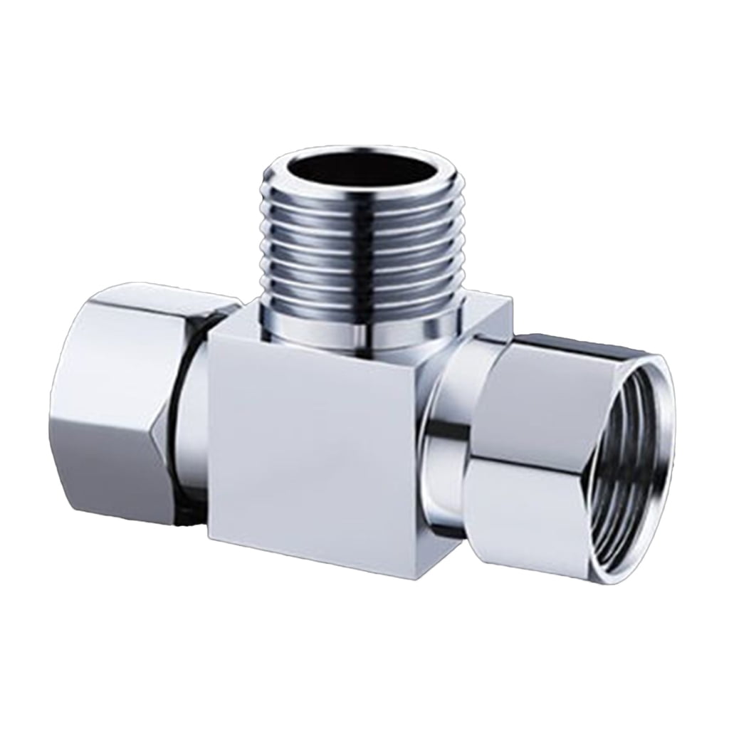 ROZYARD Industrial Brass Tees Pipe Fitting Heavy Duty Pipe Connector ...