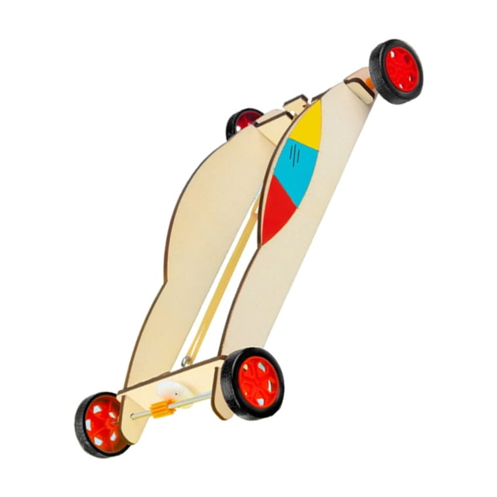 ROZYARD Interactive Rubber Band Propelled Vehicle Assembly Toy ...