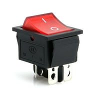 Mini Boat Rocker Switch BlackToggle Switch for Boat Marine 2pins ON/OFF ...