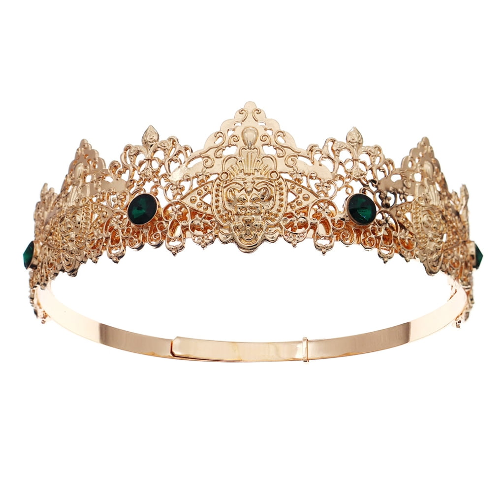 ROZYARD King Crown Headband King Crown Costume Tiaras Crown Headgear ...