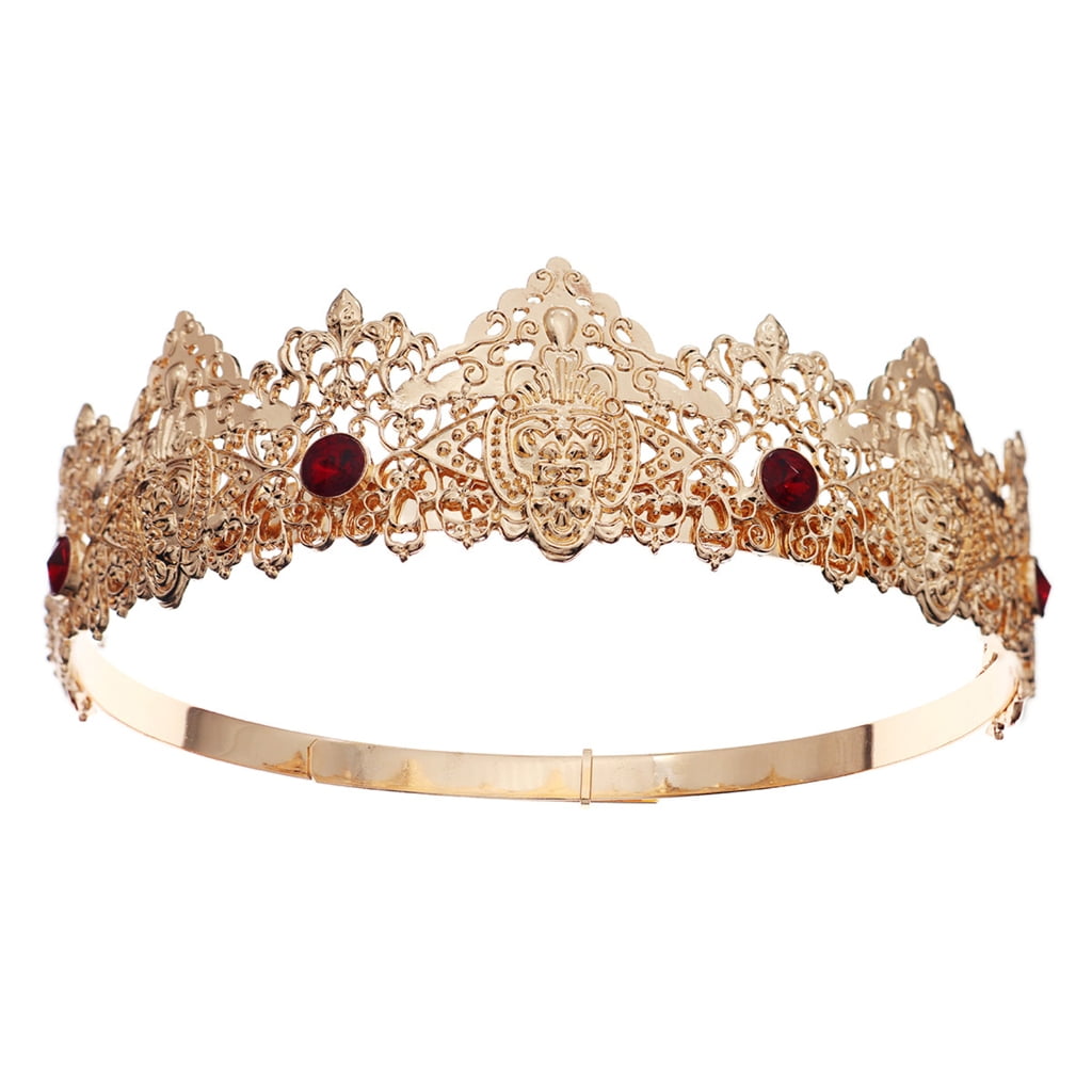 ROZYARD King Crown Headband King Crown Costume Tiaras Crown Headgear ...