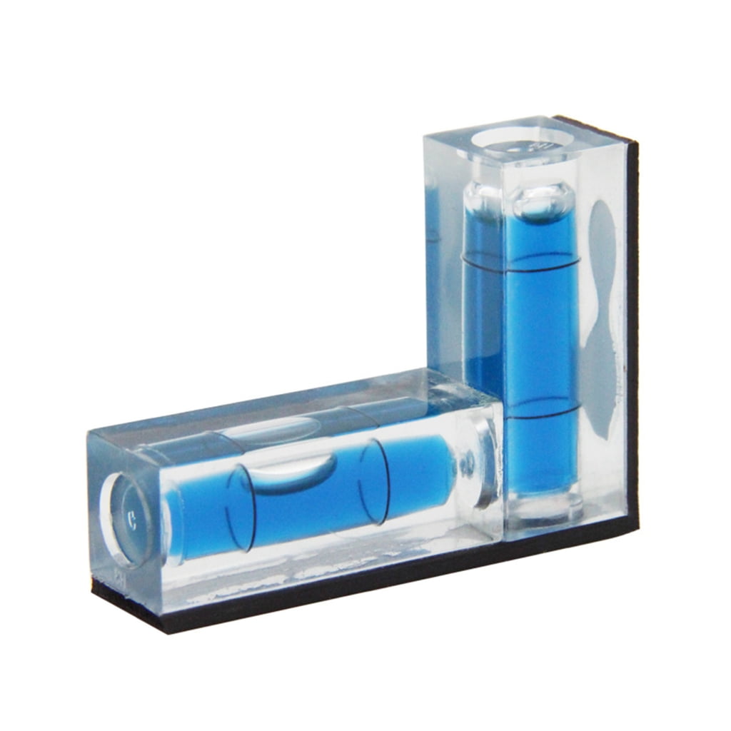 ROZYARD L Shaped Levels Tool 2 Bubbles Vertical Horizontal Levels Two ...
