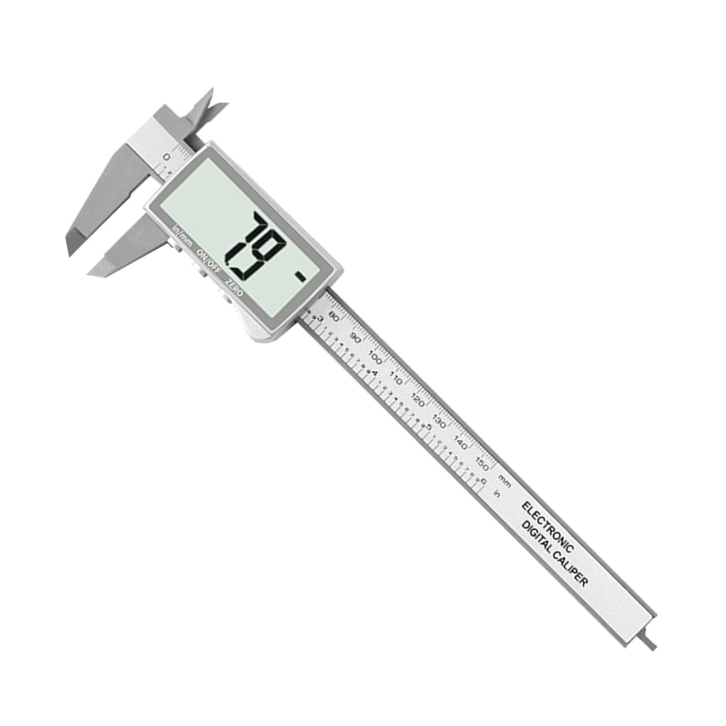 ROZYARD LCD Digital Vernier Caliper Micrometer Gauge 0-150mm Caliper ...