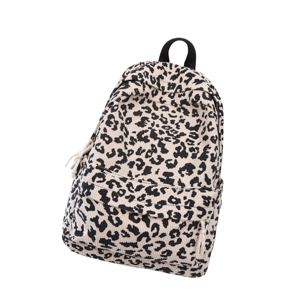 ROZYARD Large Capacity Laptop Daypacks Leopard Print Backpack Preppy ...
